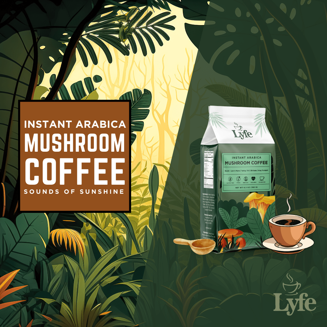 Lyfe Mushroom Coffee – Lyfe Brew