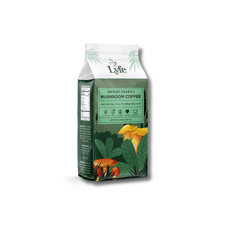 Lyfe Brew - Instant Arabica Mushroom Coffee